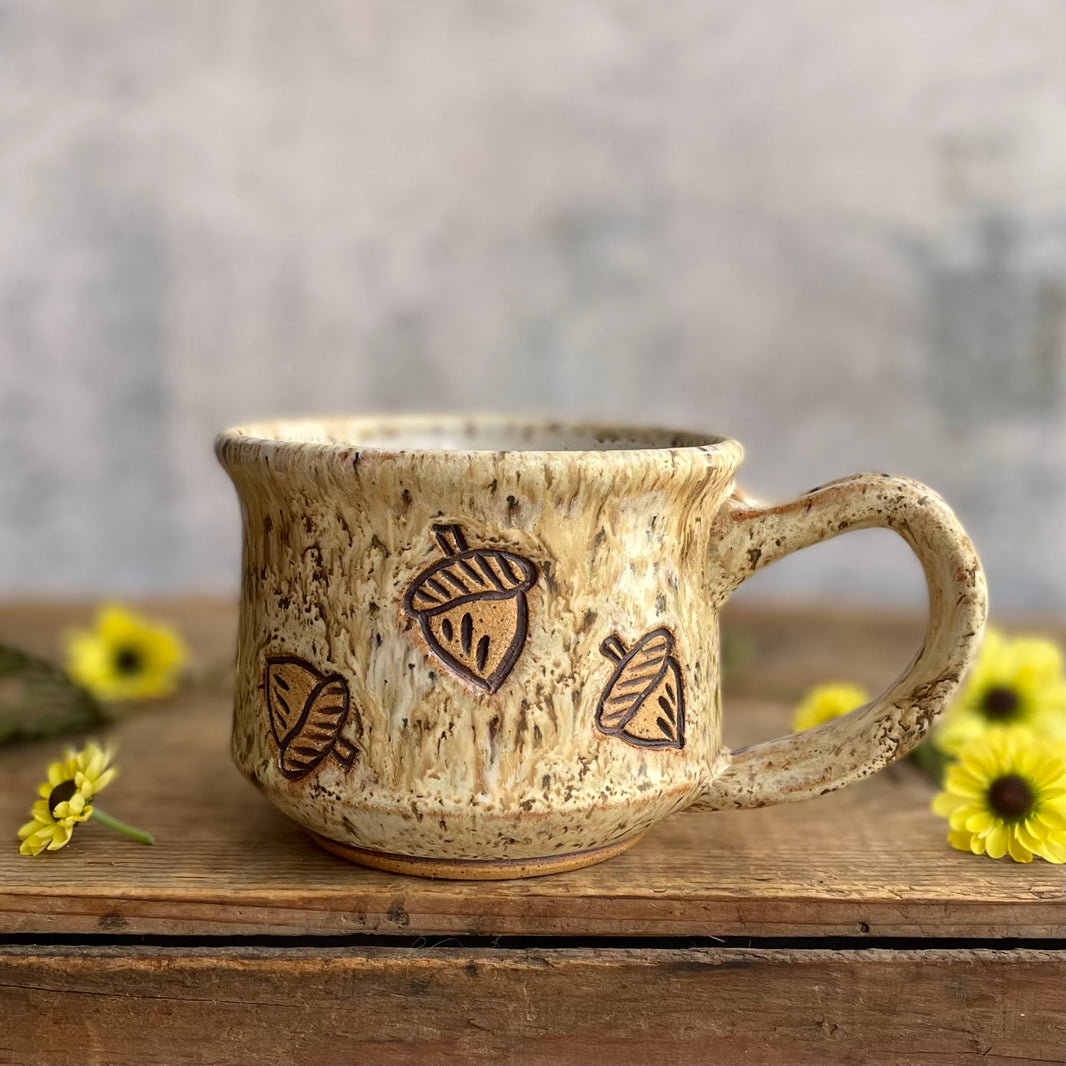 Hand-carved Mugs – Cedarwood Ceramics